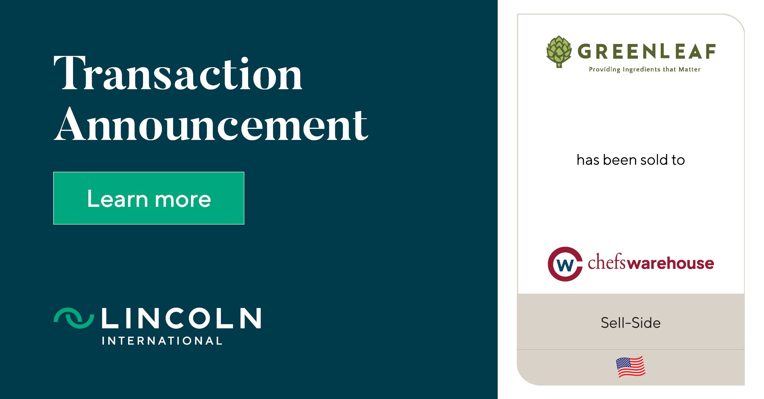 Greenleaf Produce has been sold to The Chefs’ Warehouse (NasdaqGS:CHEF ...